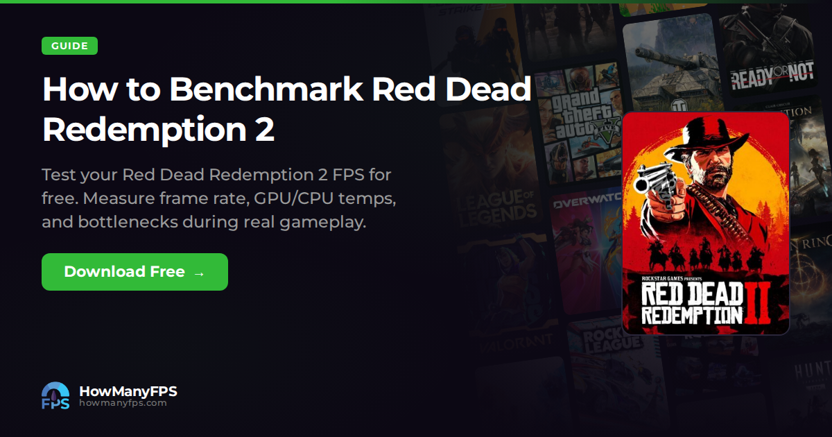 How to Benchmark Red Dead Redemption 2 — Free FPS Test – HowManyFPS